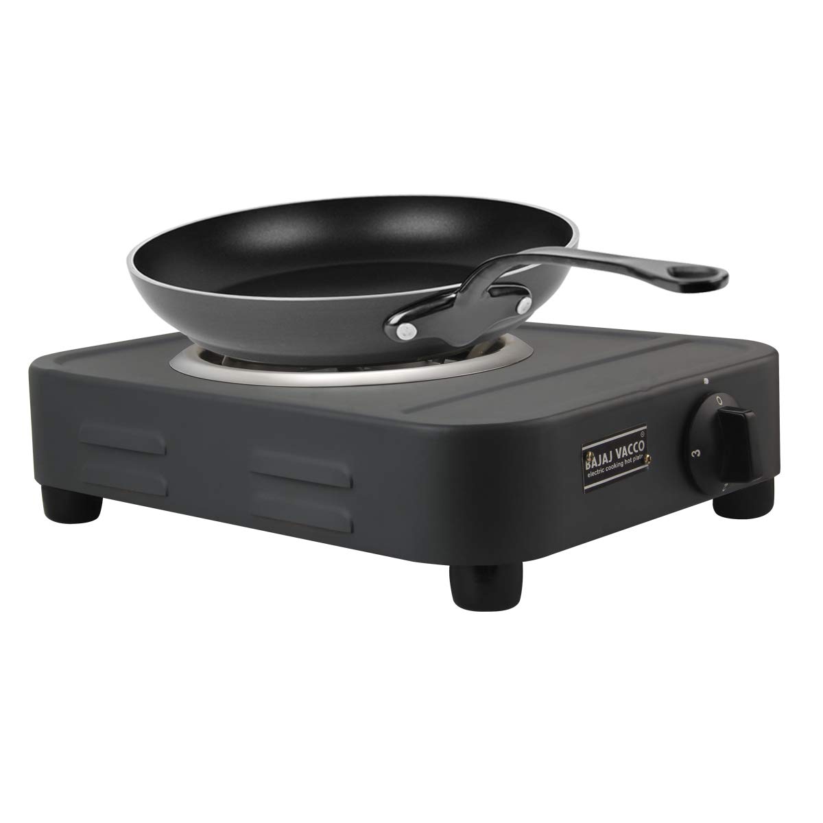 BAJAJ VACCO® Electric Coil Hot Plate 2000 Watt PC with Regulator (HPC ...